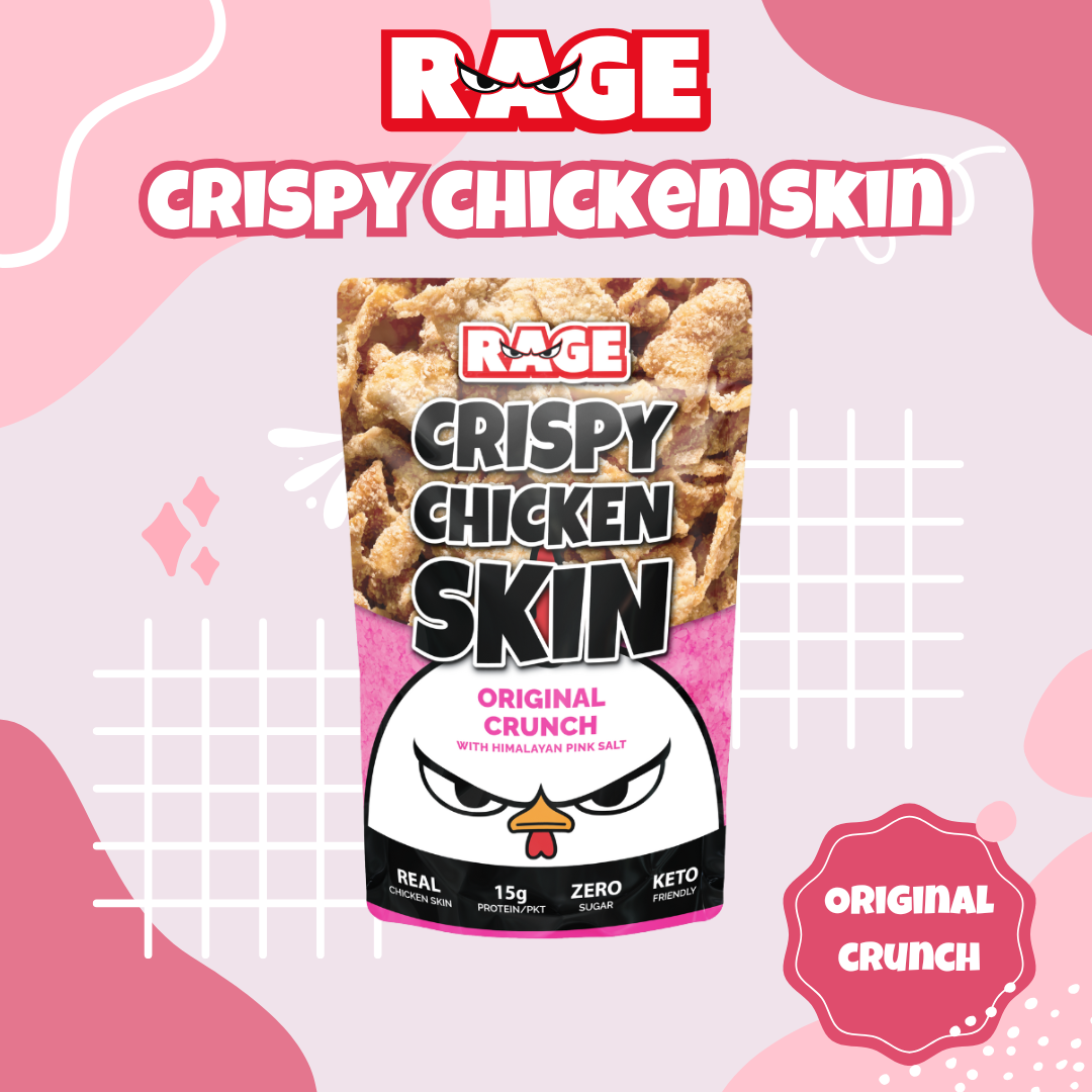 RAGE Crispy Chicken Skin Original Crunch with Himalayan Pink Salt ...